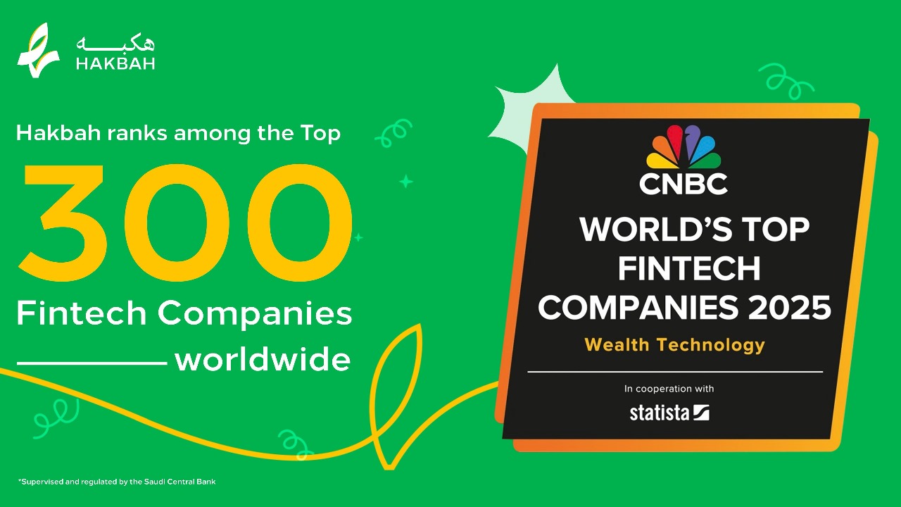 Saudi Arabia’s Hakbah Recognized by CNBC as one of World’s Top Fintechs ...